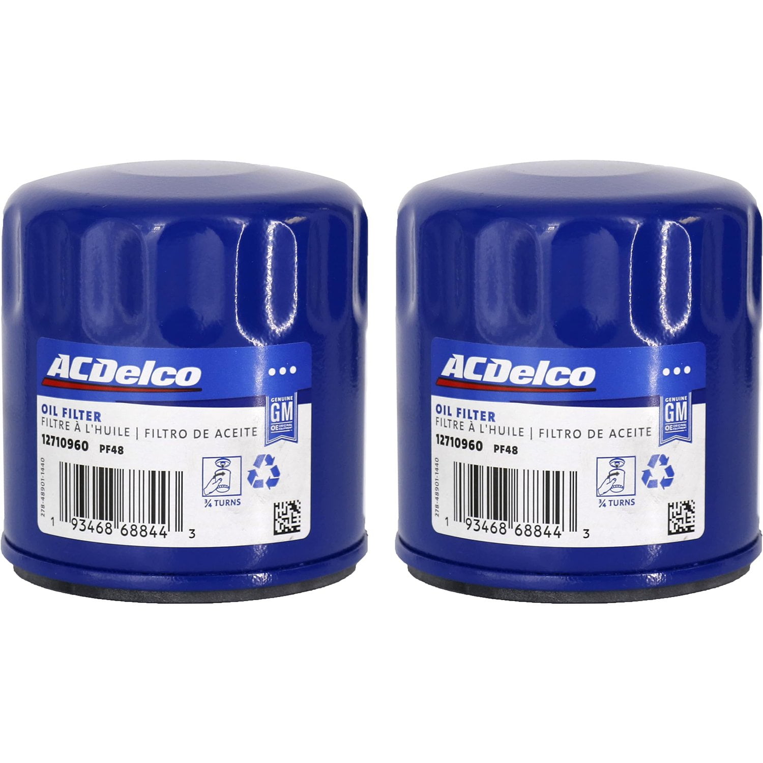 ACDelco PF48E Professional Engine Oil Filter - 2 Pack - Walmart.com