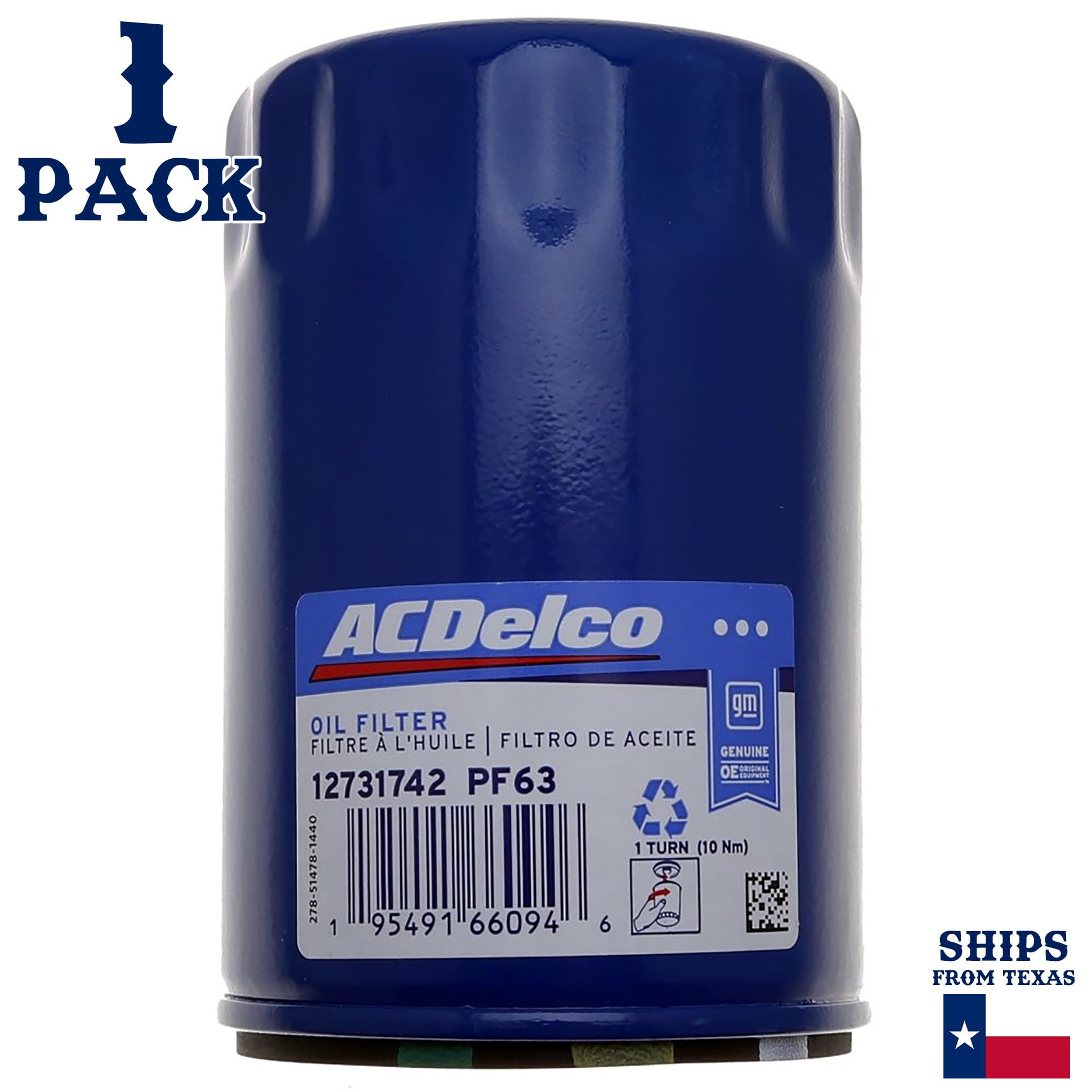 ACDelco PF63F Oil Filter - Walmart.com