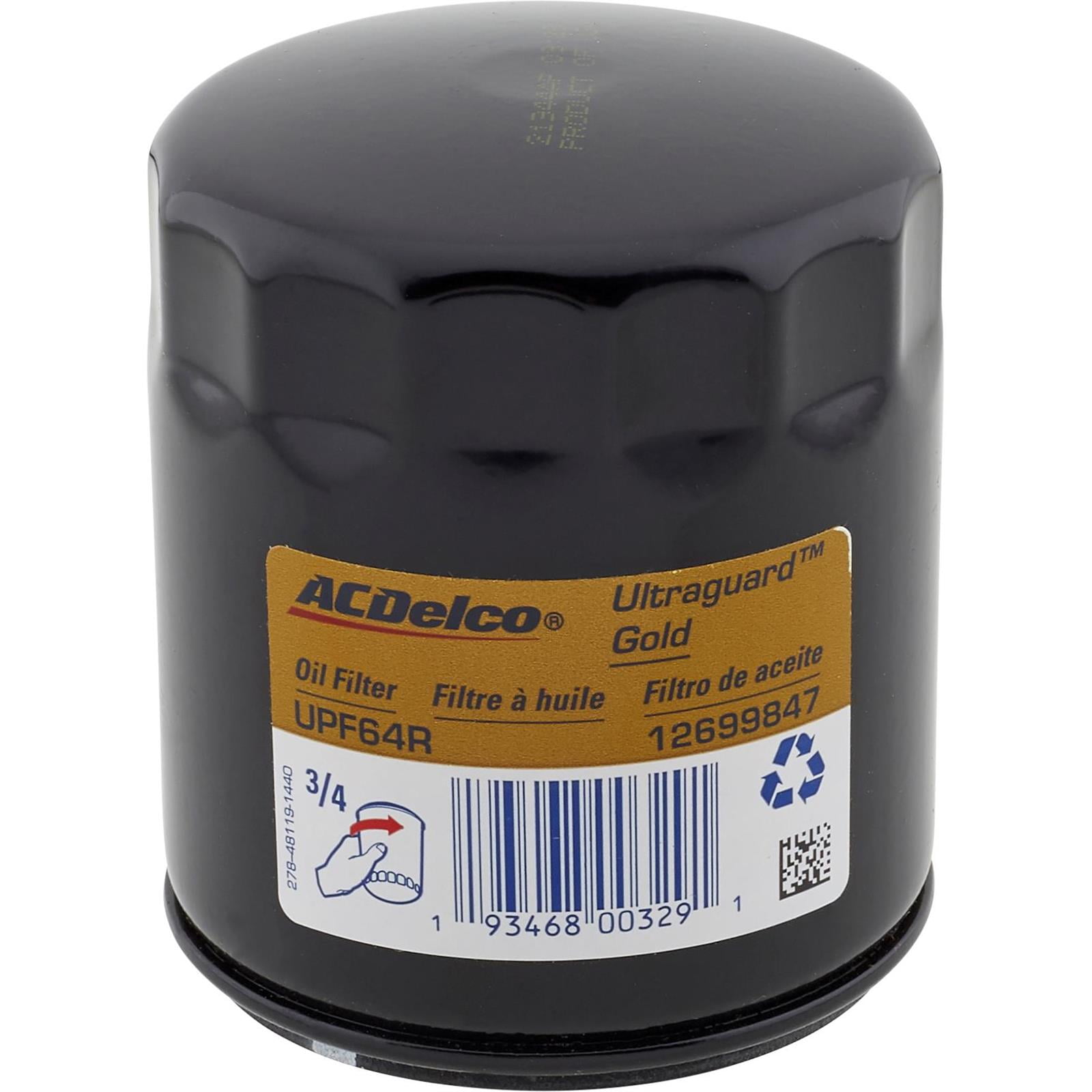 ACDelco Specialty Ultraguard Oil Filter UPF64R Fits select: 2018-2023 ...