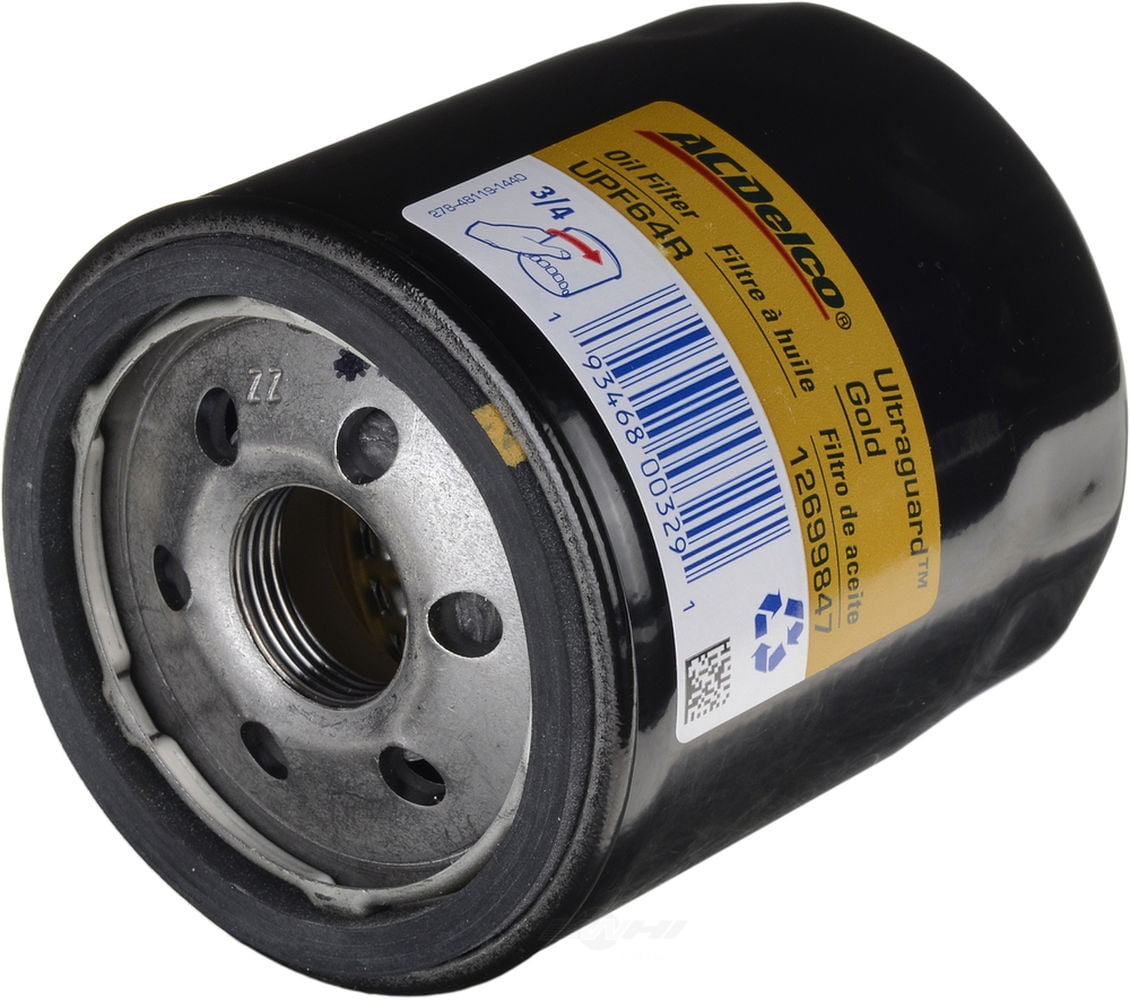ACDelco UPF64R Engine Oil Filter for CHEVROLET EQUINOX, CRUZE, CAMARO ...