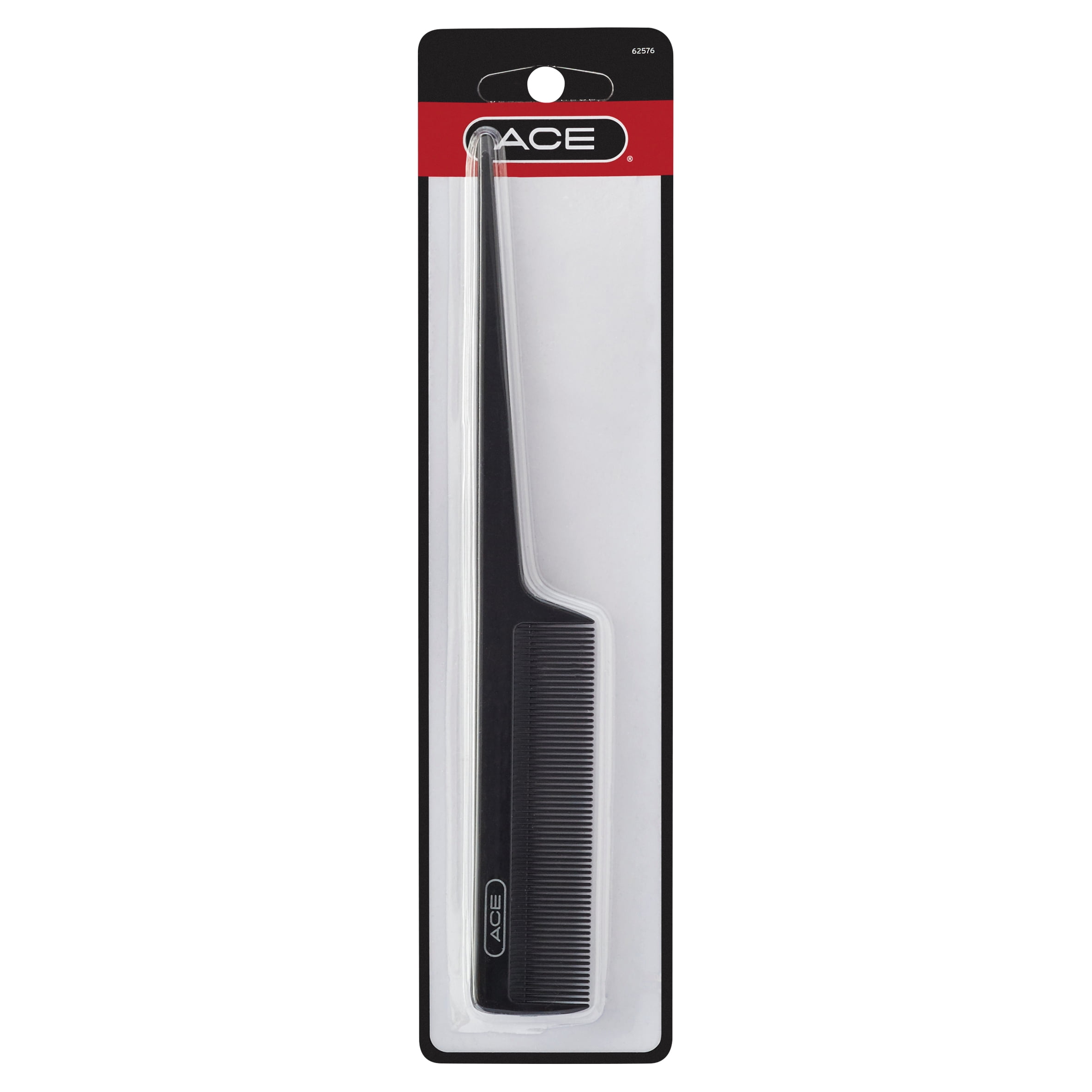 ACE 8" Tail Comb Black - Walmart.com