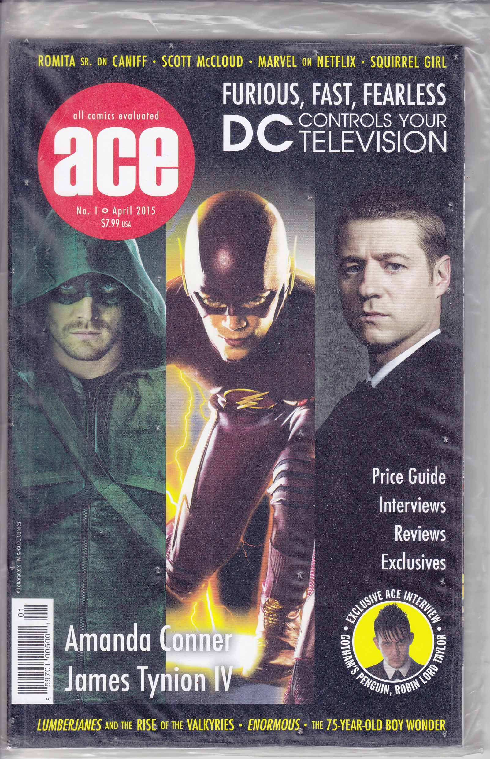 ACE: All Comics Evaluated #1 (in bag) VF ; Time Capsule Comic Book ...