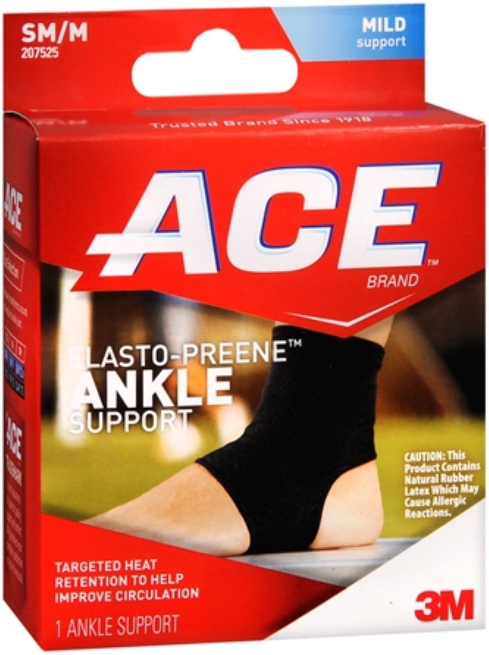 ACE Ankle Support SM/MD 1 Each (Pack of 2) - Walmart.com