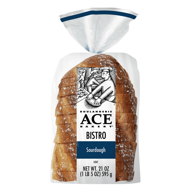 ACE Bakery® Sourdough Bistro Regular Loaf, 1 Count, 21oz - Walmart.com