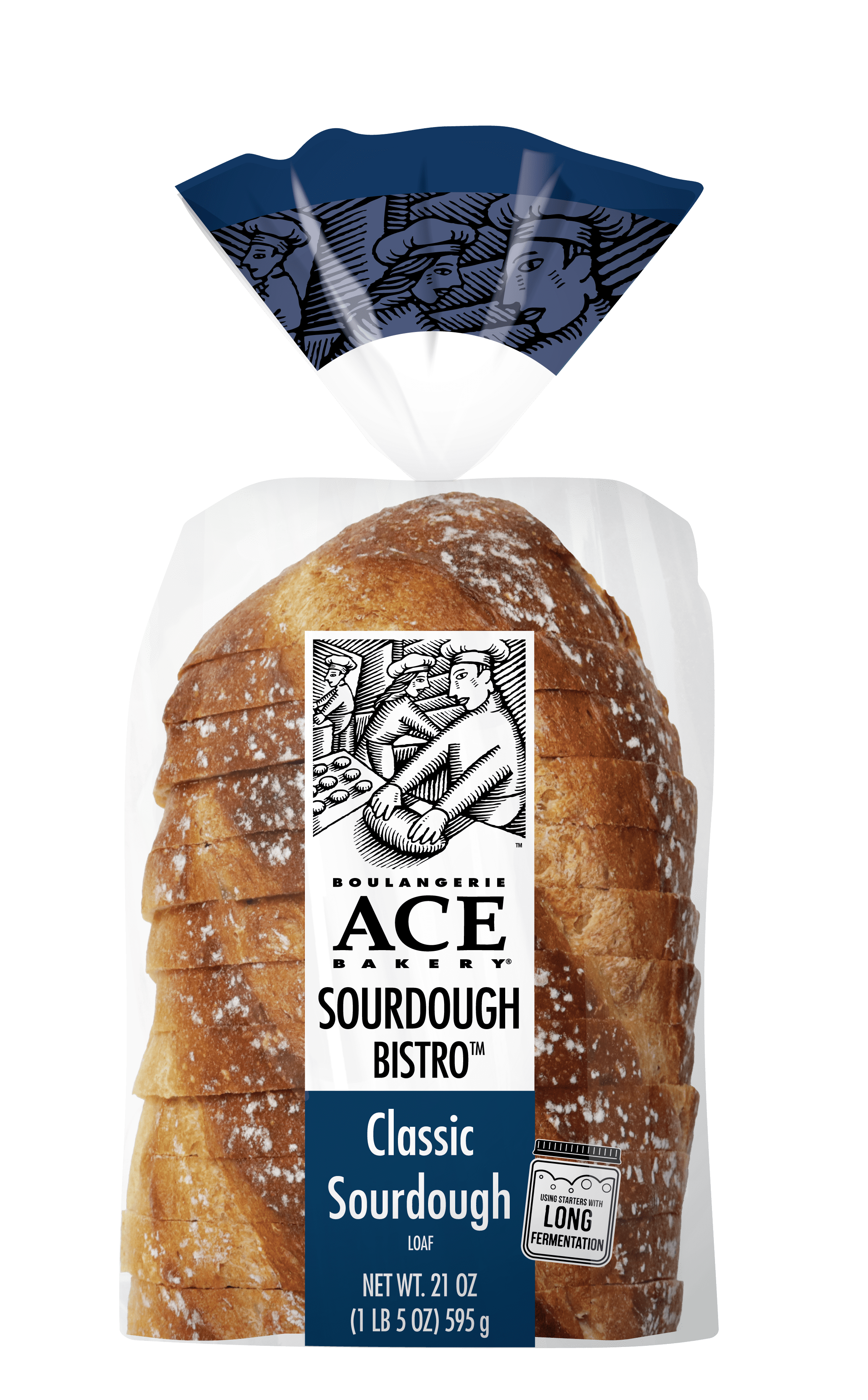 ACE Bakery® Sourdough Bistro Loaf Bread, 1 Count, 21oz - Walmart.com