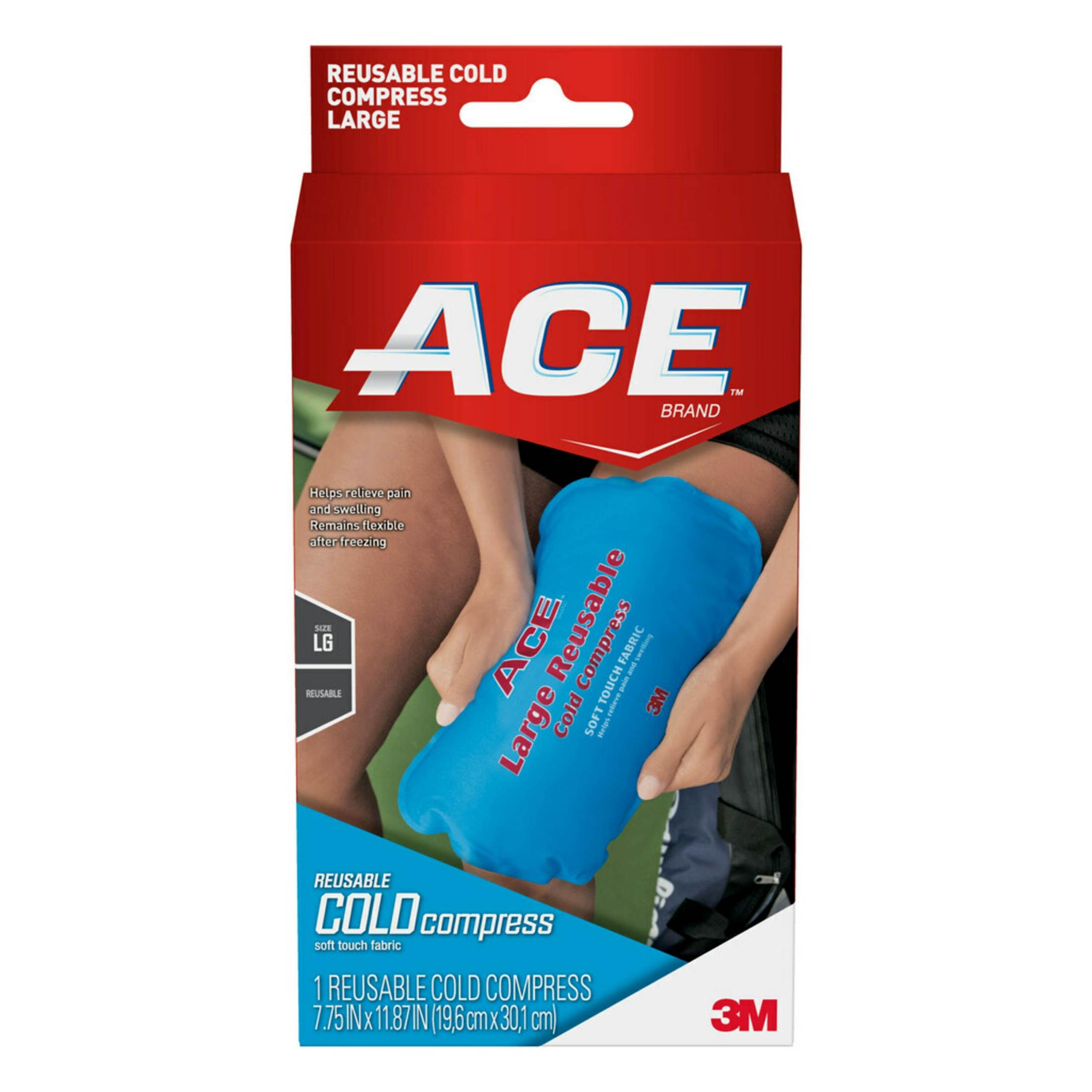 "ACE Medical Reusable Cold Compress for Swelling & Injuries, Large ...