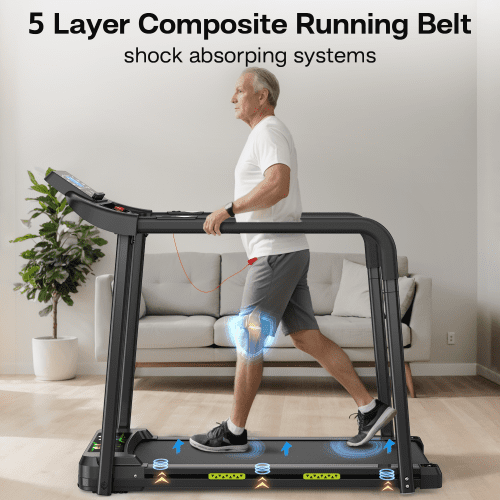 ACE-FIT,Foldable Walking Pad,Exercise Treadmill with Stable and Safe ...