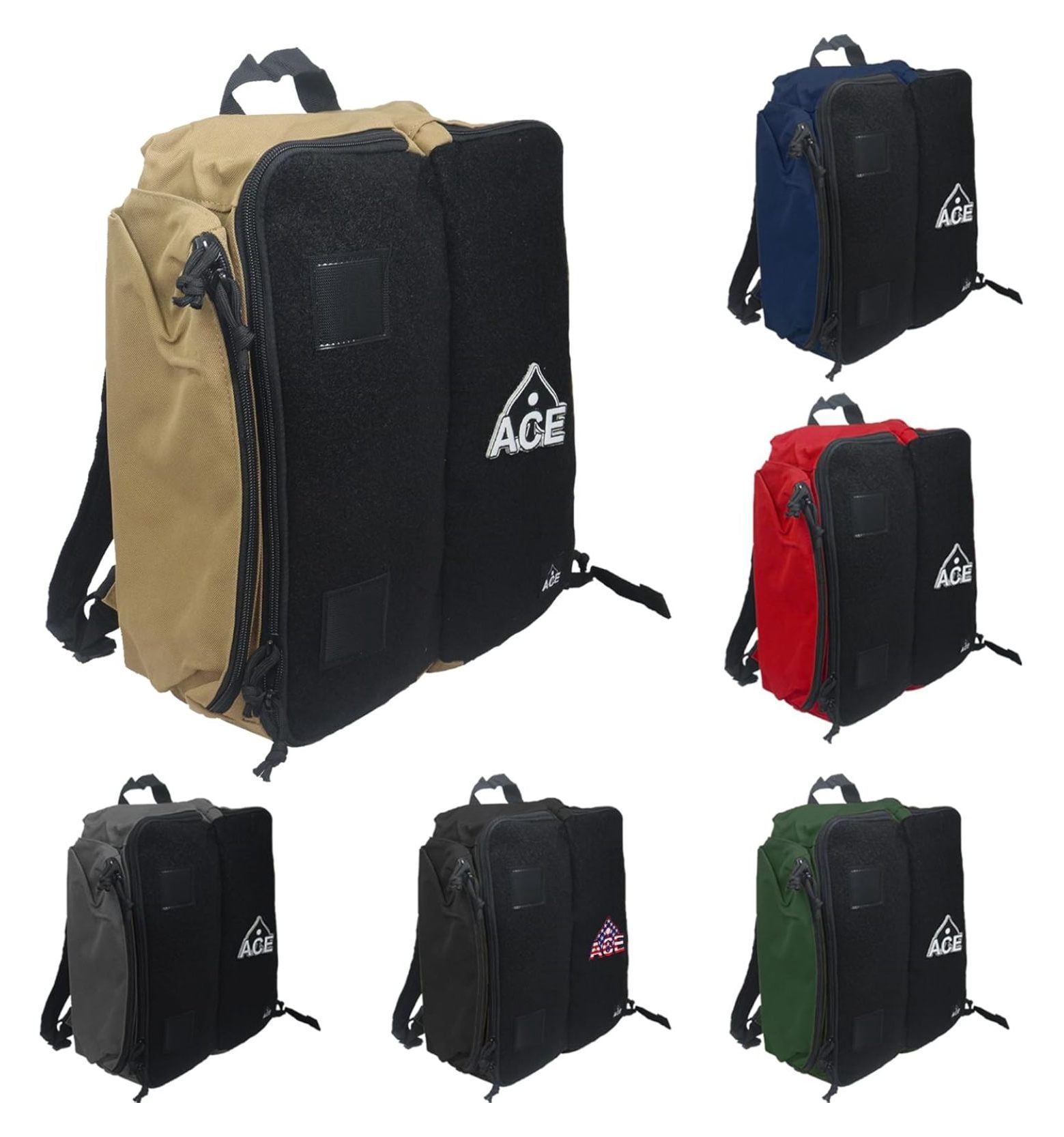 ACE PRO Cornhole Backpack with ACE Patch - Holds Up to Six Cornhole Bag ...