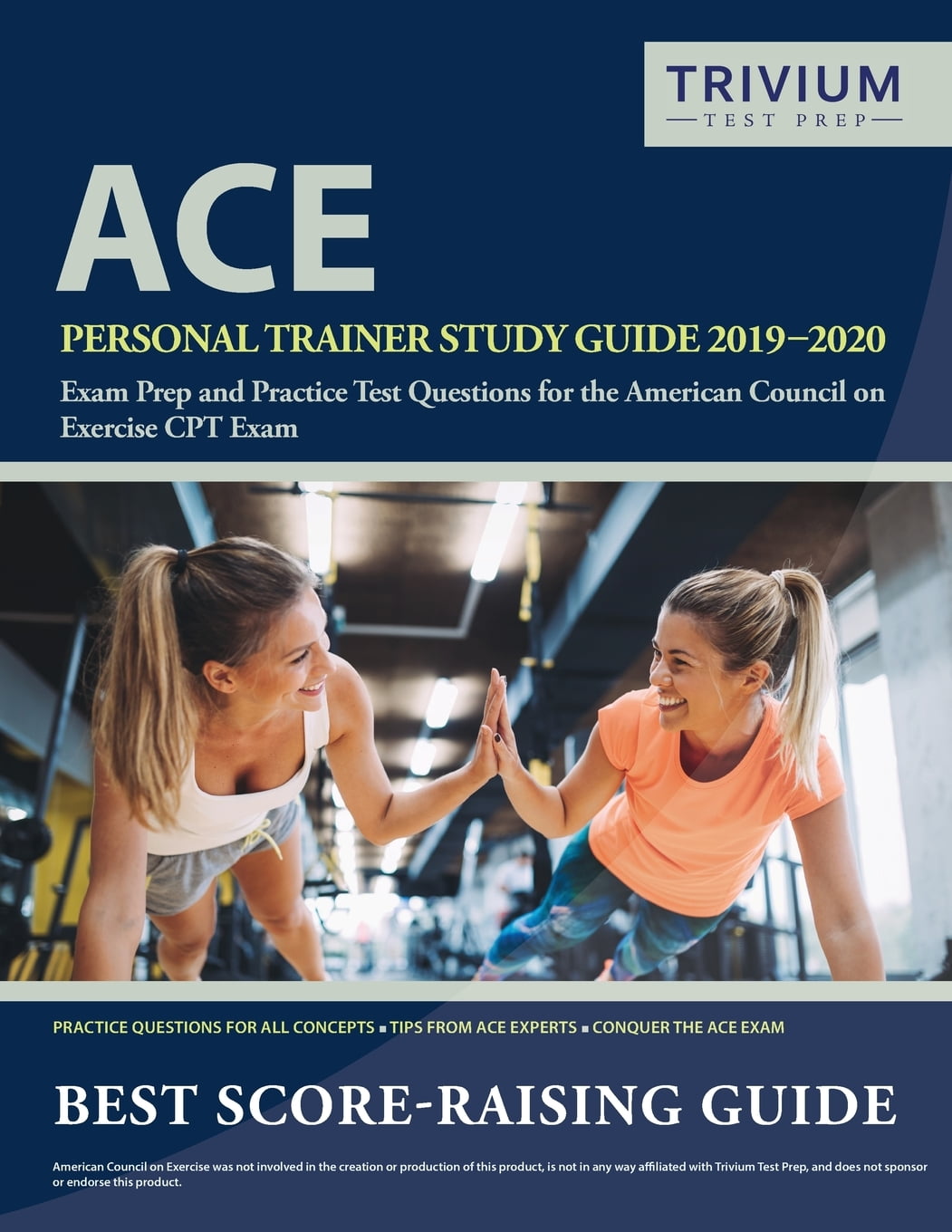 ACE Personal Trainer Study Guide 2019-2020: Exam Prep and Practice Test ...