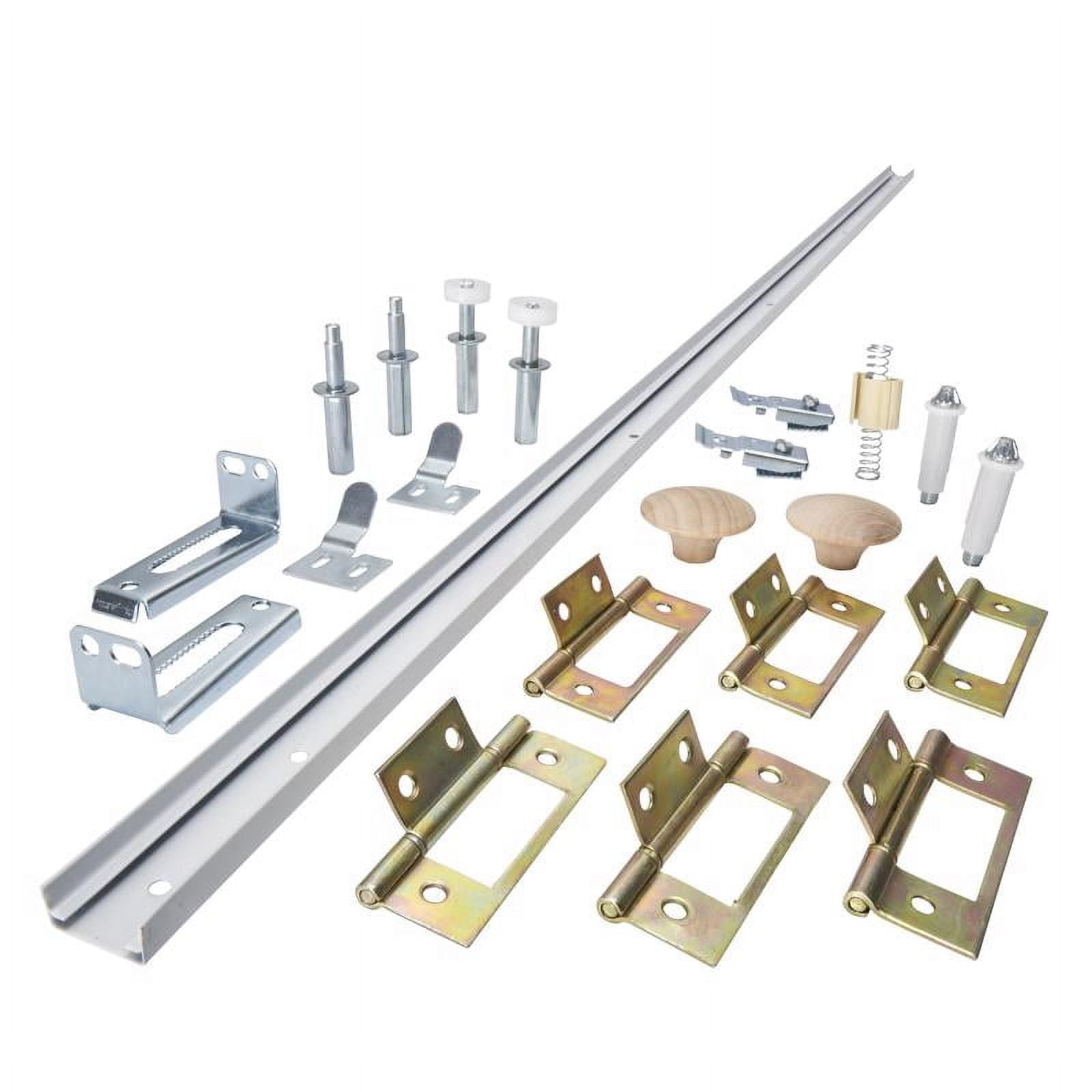 ACE Steel Bi-Fold Door Track and Hardware Kit 1 pc - Walmart.com
