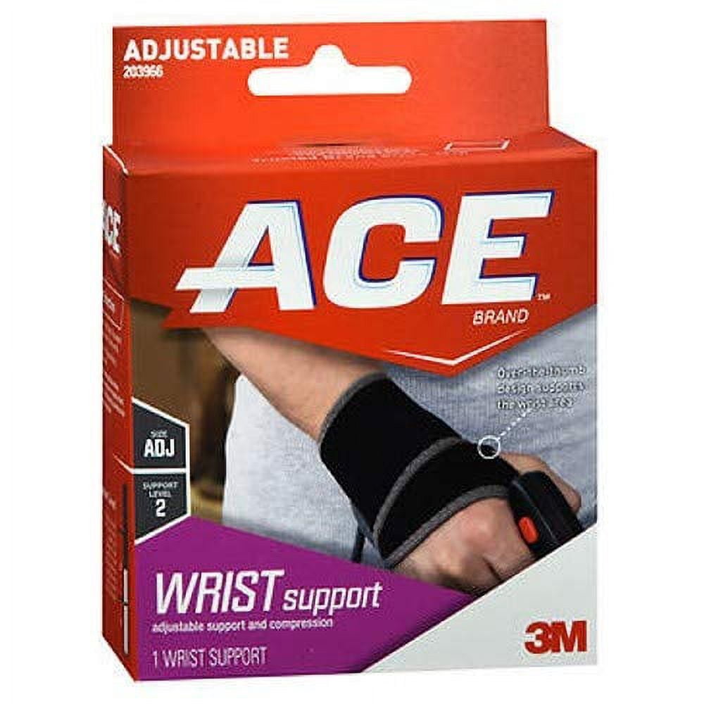 ACE Wrist Support One Size 1 ea (Pack of 2) - Walmart.com
