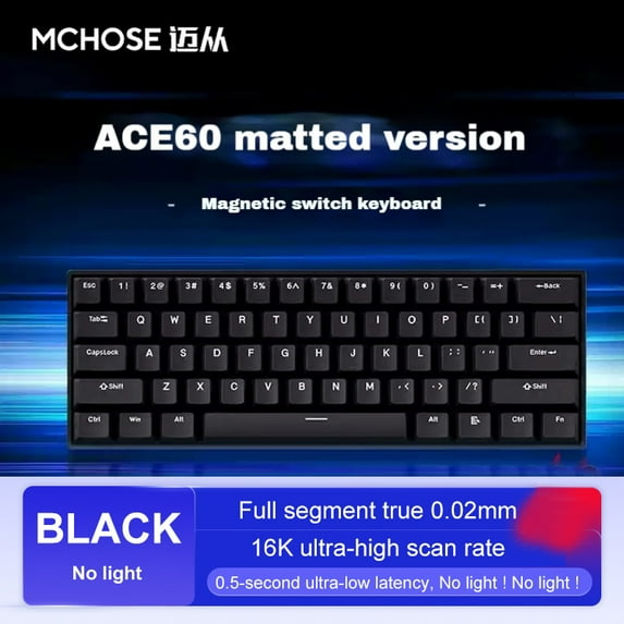 ACE60 Pro MCHOSE ACE68 Magnetic Keyboard Wired Mechanical for Gaming 0 ...