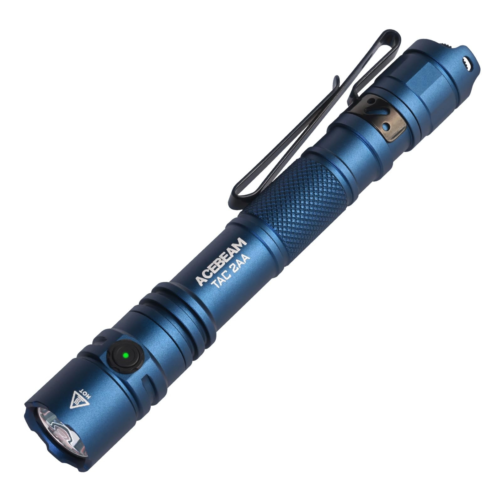 ACEBEAM TAC 2AA EDC Tactical Dual Modes Flashlight Rechargeable, 1400 ...