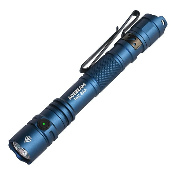 ACEBEAM TAC 2AA EDC Tactical Dual Modes Flashlight Rechargeable, 1400 ...