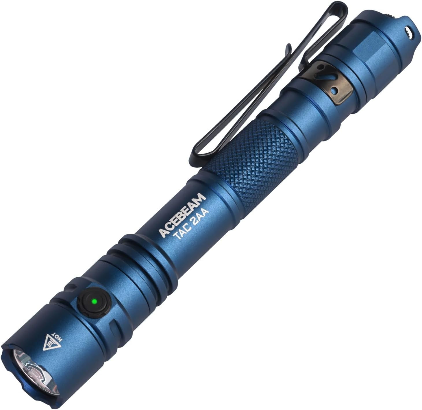 ACEBEAM TAC 2AA EDC Tactical Dual Modes Flashlight Rechargeable, 1400 ...