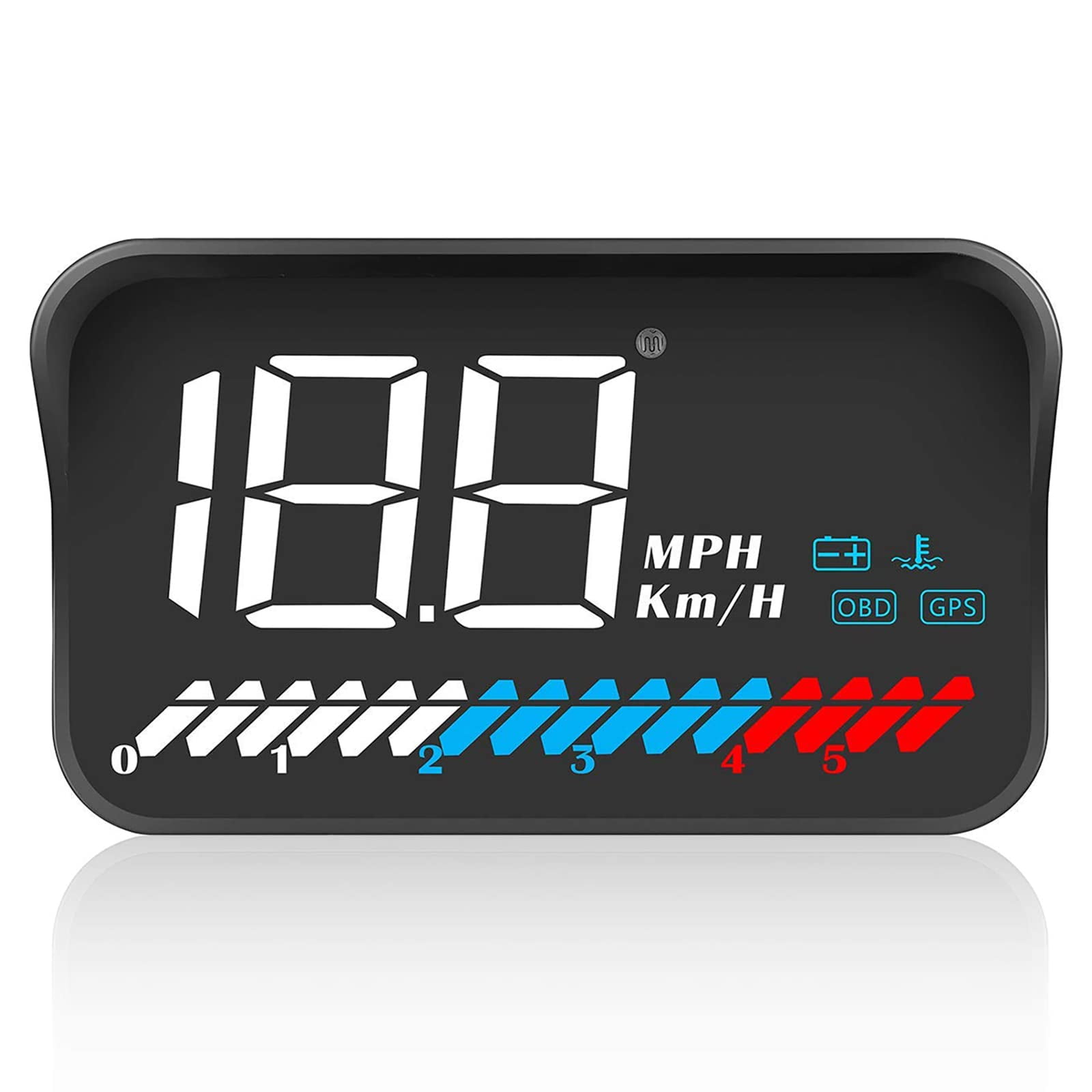 ACECAR Head Up Display Car Universal NSD3 Dual System HUD, Speedometer ...