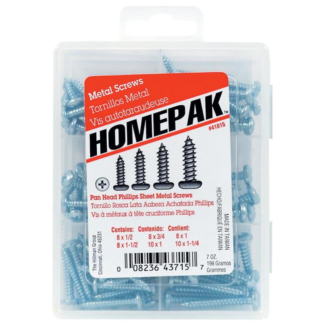 ACEDS Sheet Metal Screw Assortment - Walmart.com