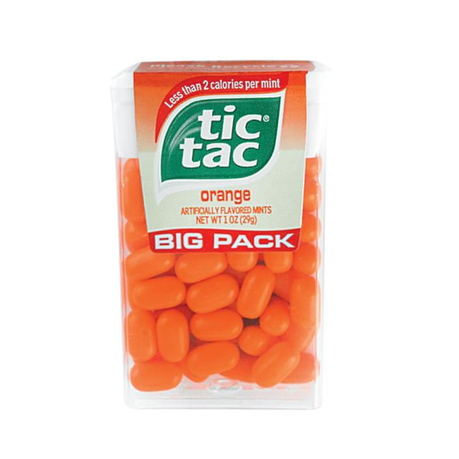 ACEDS Tic Tac Big Pack Orange- pack of 12 - Walmart.com