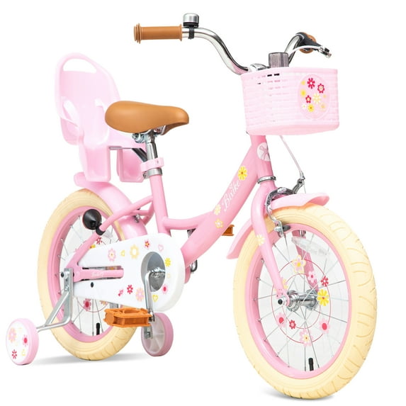 Walmart Black Friday Deals 2025 - ACEGER 16 Inch Girls Bike with Basket, Training Wheels, and ...