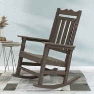 Rimax Casual White Resin Rocking Chair - Walmart.com