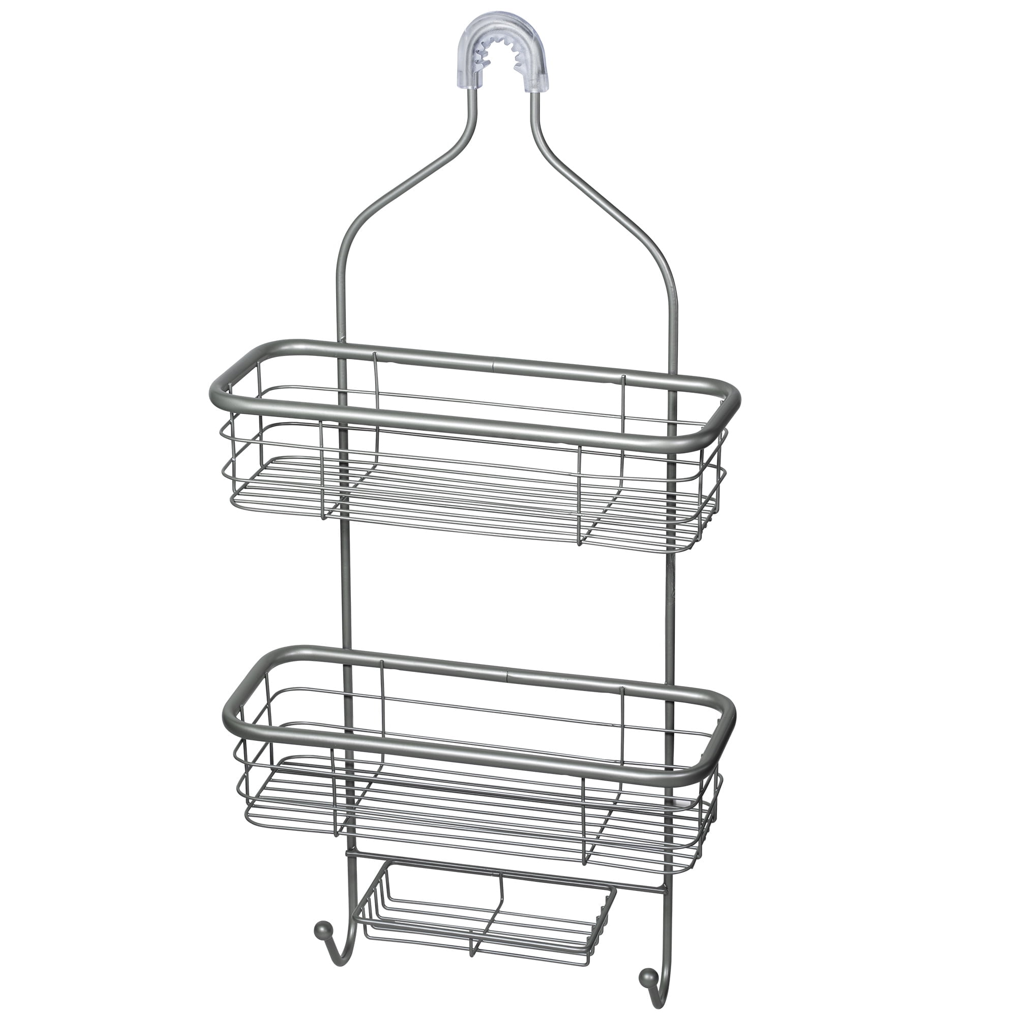 Moorefield 3-Tier Modern Hanging Shower Caddy, Tubular Accent, Steel ...