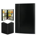 Trading Card Binder with 360 Side Loading Pockets for Office - Walmart ...