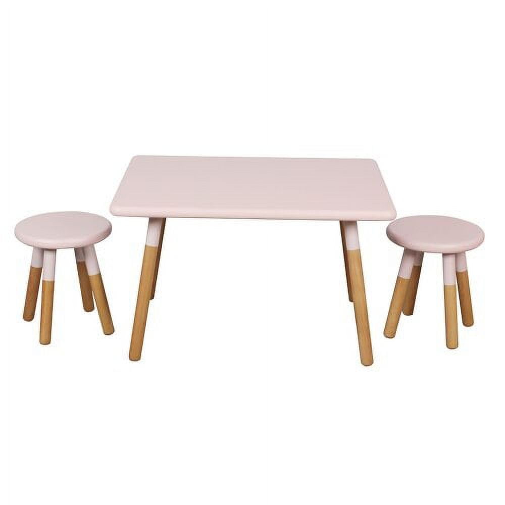 ACEssentials Kids Table and Stool Set, Multiple Colors - Walmart.com