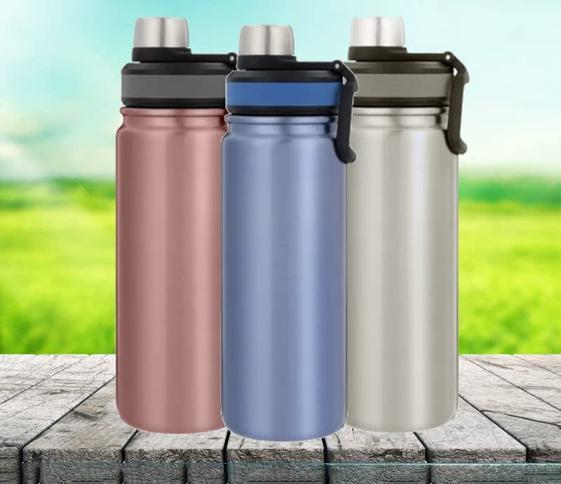 ACHAL Vacuum Insulated Travel Bottle Stainless Steel Thermos Flask ...