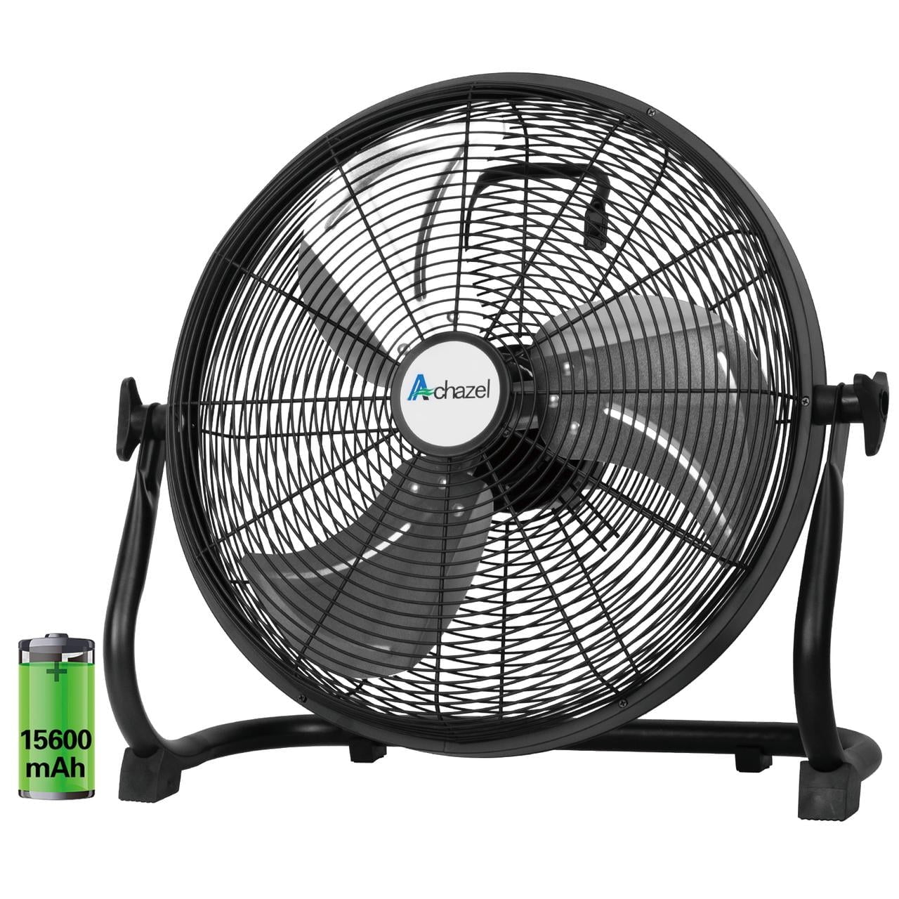 ACHAZEL 16 Inch Misting Fan Rechargeable Battery High Velocity Mist Fan ...