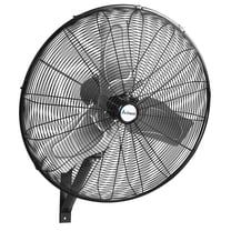 Air King, Wall Mount Fan, 18-inch Industrial Grade, 3-Speed, Black ...