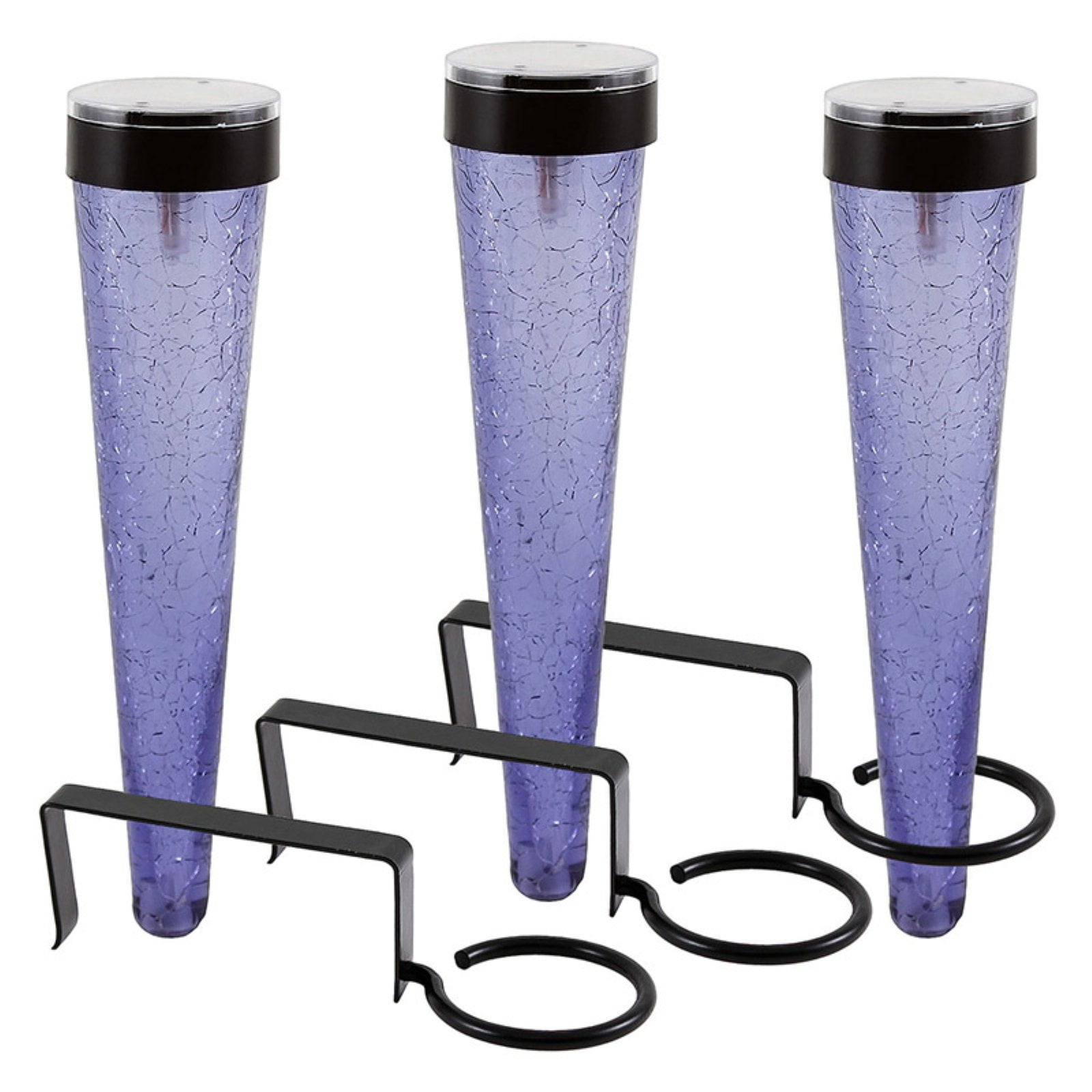 ACHLA Designs Solar Sparkle Lighting Cones - Set of 3 - Walmart.com