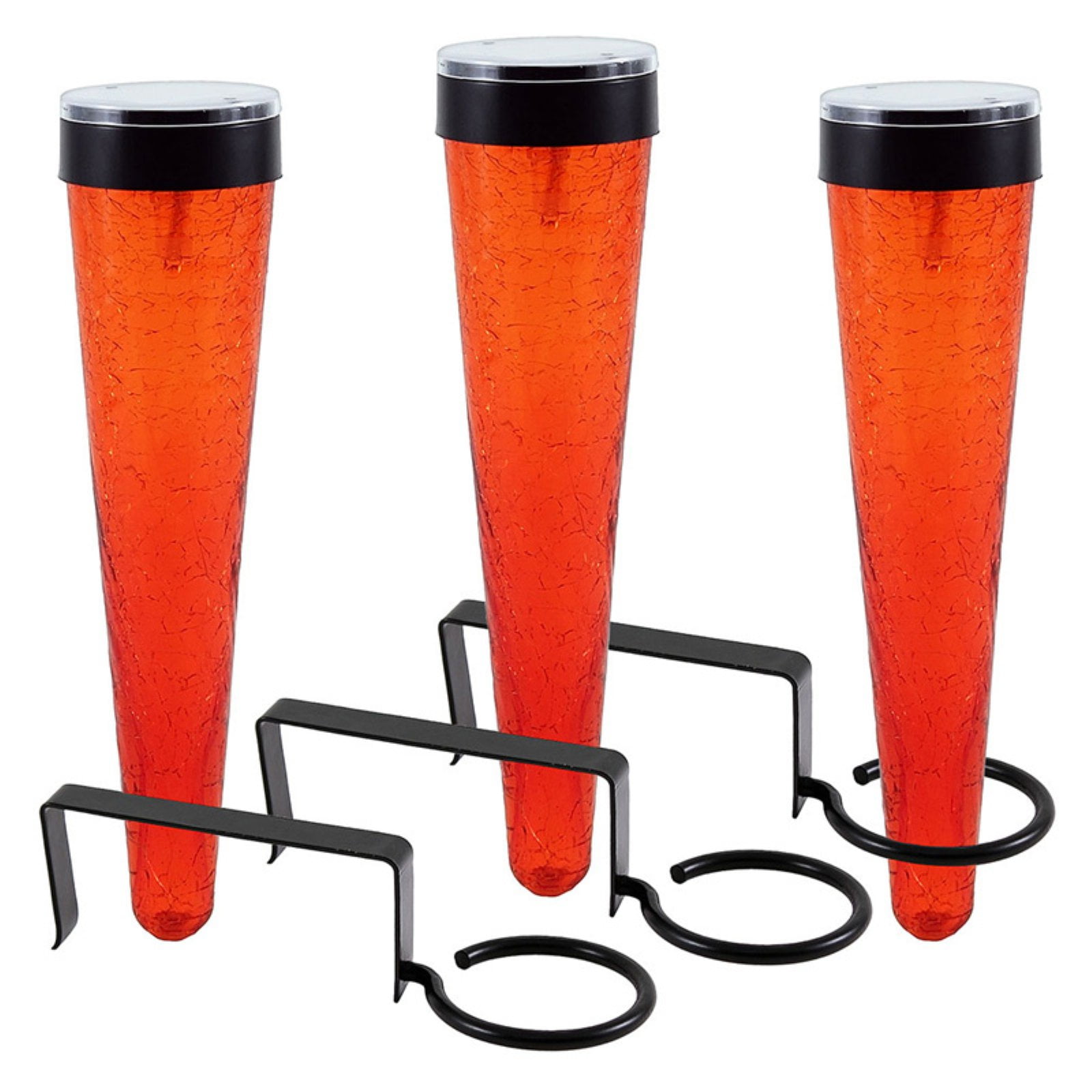 ACHLA Designs Solar Sparkle Lighting Cones - Set of 3 - Walmart.com