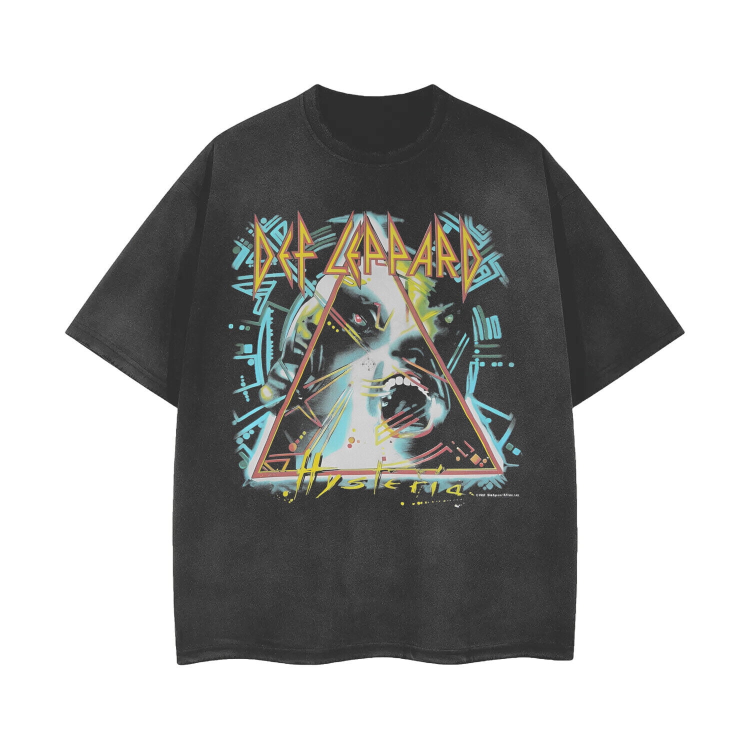 [ACID WASHED RIPPED] Distressed Vintage Feel - Rock Band T-Shirt Unisex ...