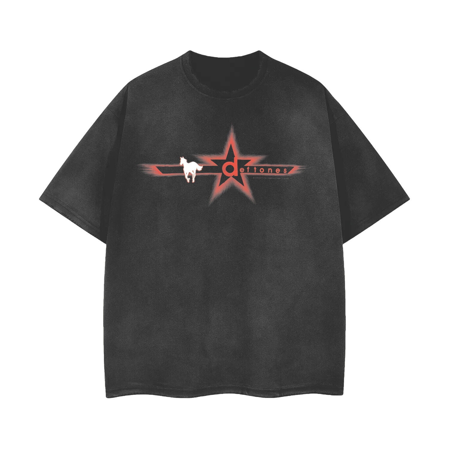 [ACID WASHED RIPPED] Distressed Vintage Feel - Rock Band T-Shirt Unisex ...