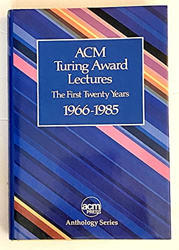 Pre-Owned ACM Turing Award Lectures : The First Twenty Years : 1966 to ...