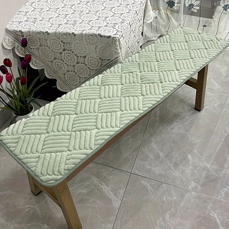 ACMDL 1pc Plush Bench Cushion for Living Room and Dining Room Seating ...