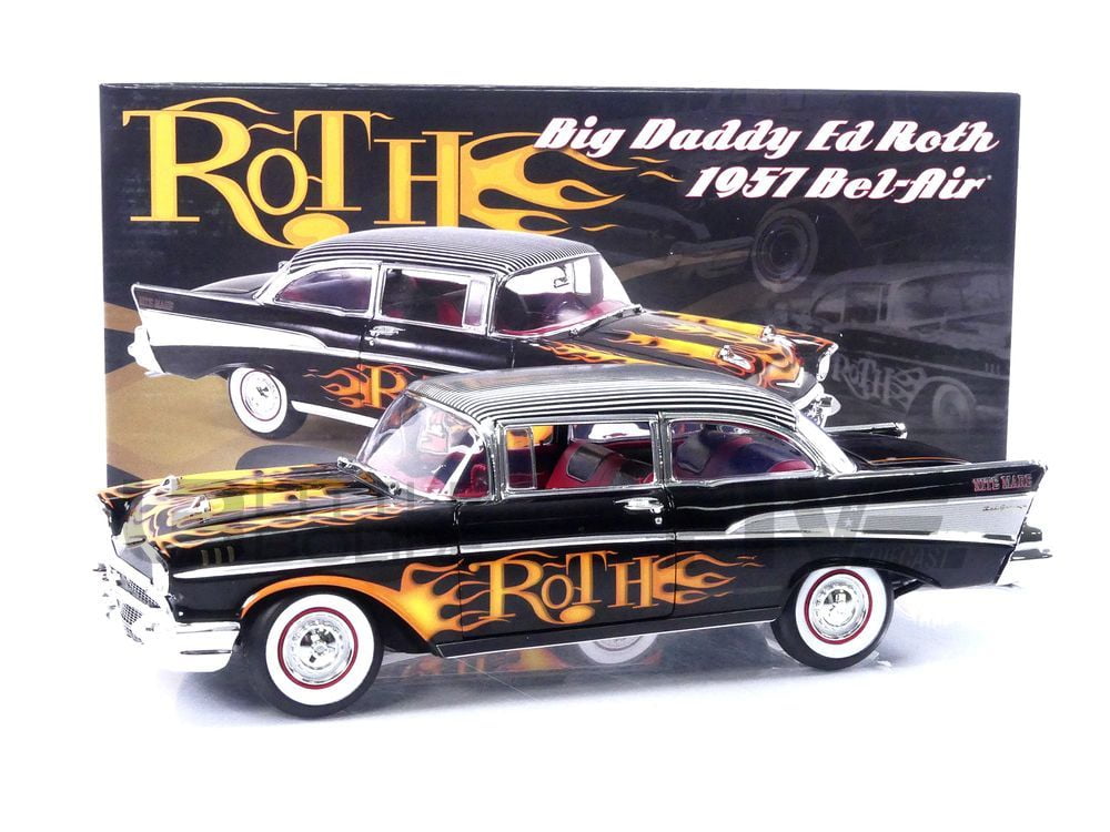 ACME 1/18 - CHEVROLET Bel Air - Big Daddy Ed Roth's Custom Paint - 1957 ...