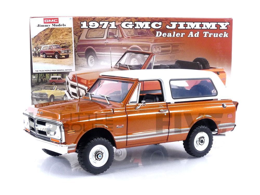 ACME 1/18 - GMC Jimmy Dealer AD Truck - 1971 - Walmart.com