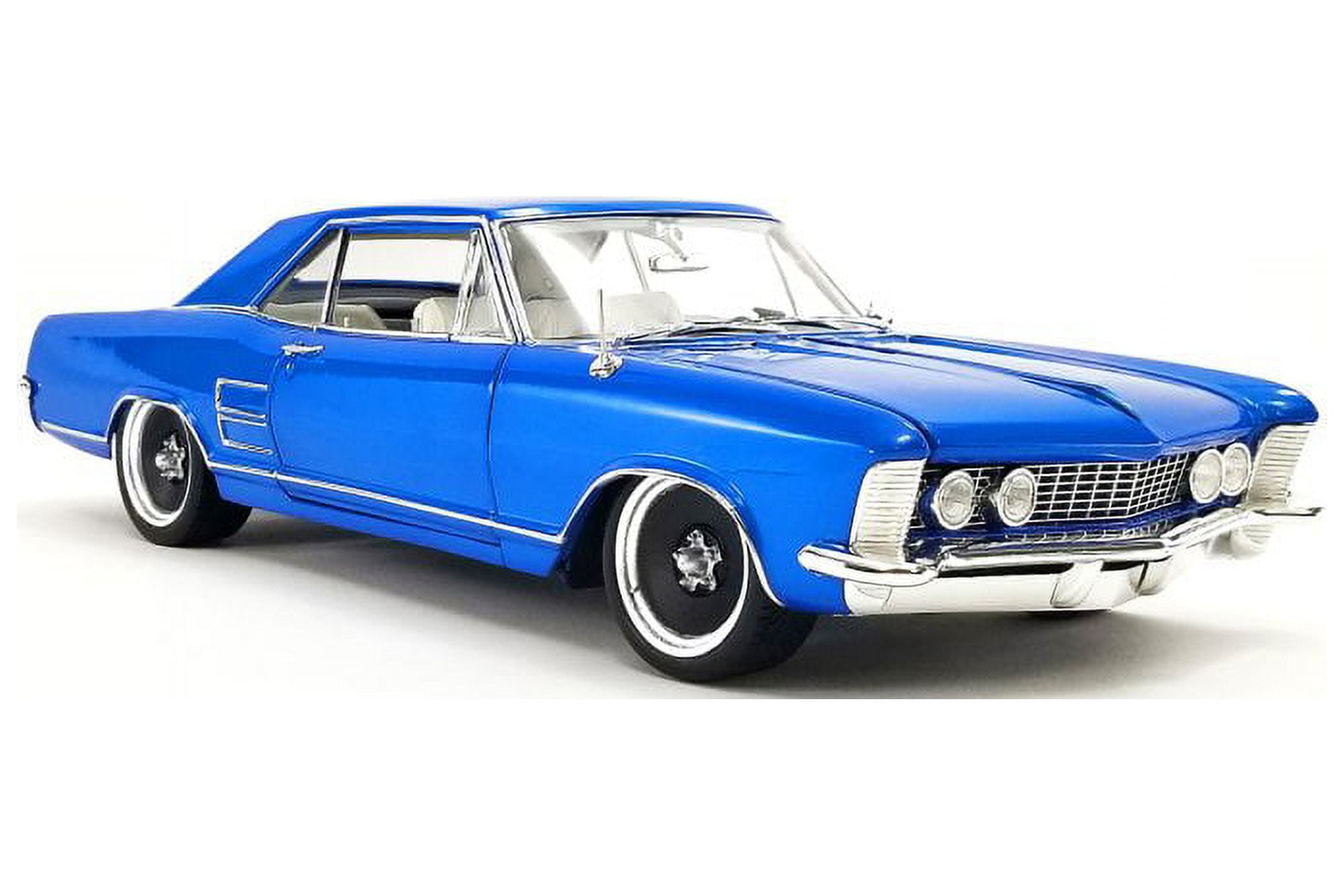 ACME 1964 Buick Riviera Cruiser Diecast Model Toy Car, Plastic Blue ...