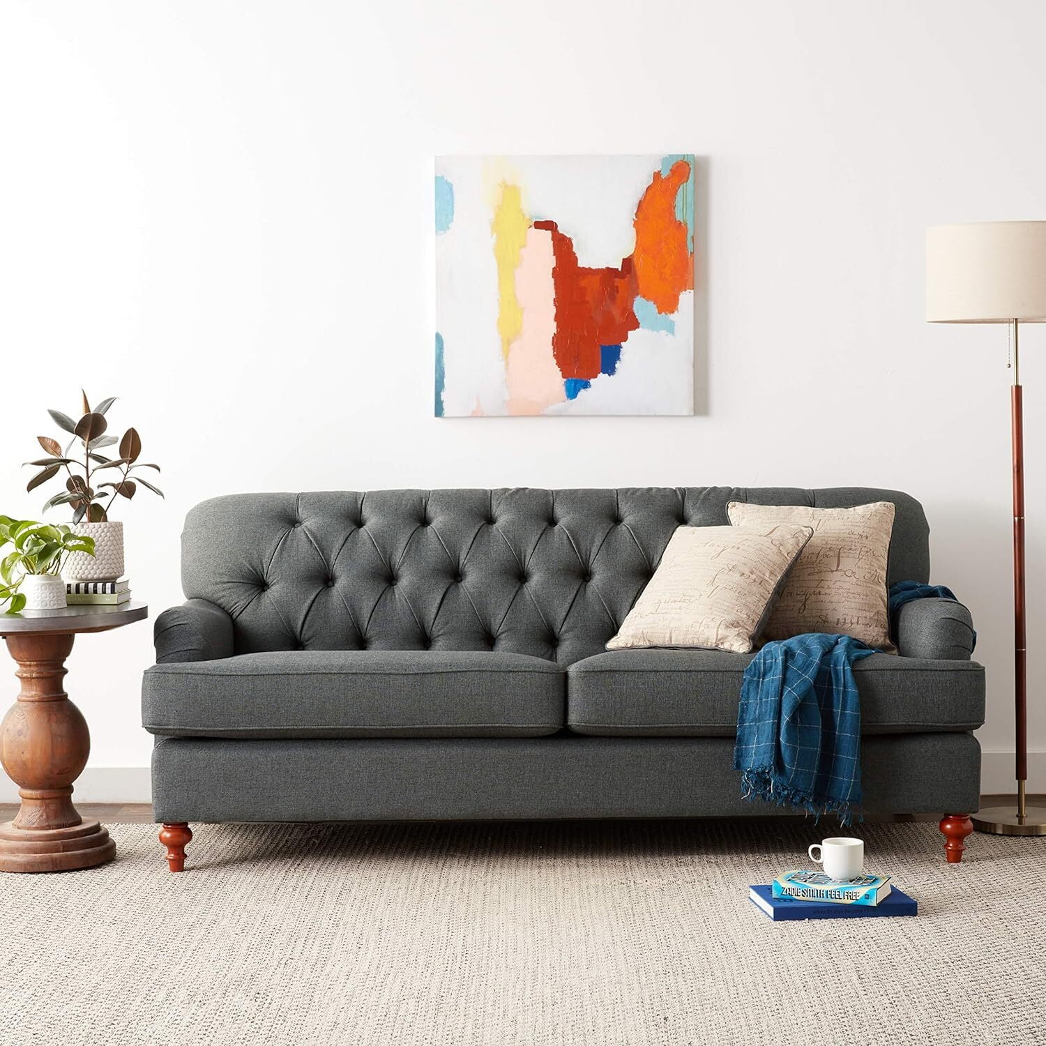 ACME Alianza Sofa with 2 Pillows in Multiple Colors ACME Alianza Sofa with 2 Pillows in Multiple Colors