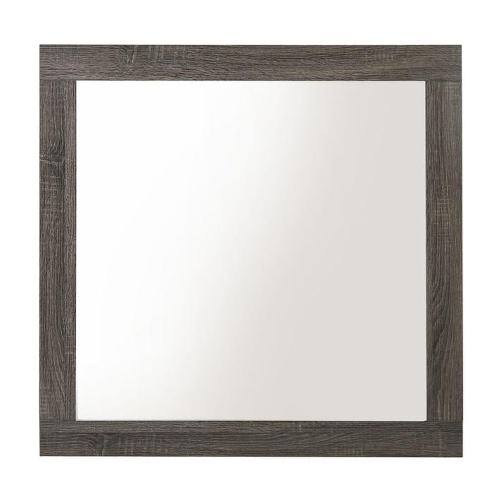ACME Avantika Mirror in Rustic Gray Oak - Walmart.com
