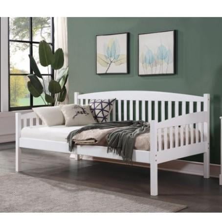 ACME Caryn Wooden Twin Mission Style Daybed with Slightly Curved Back ...