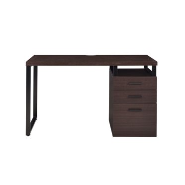 Acme Dresden Executive Desk, Cherry Oak - Walmart.com