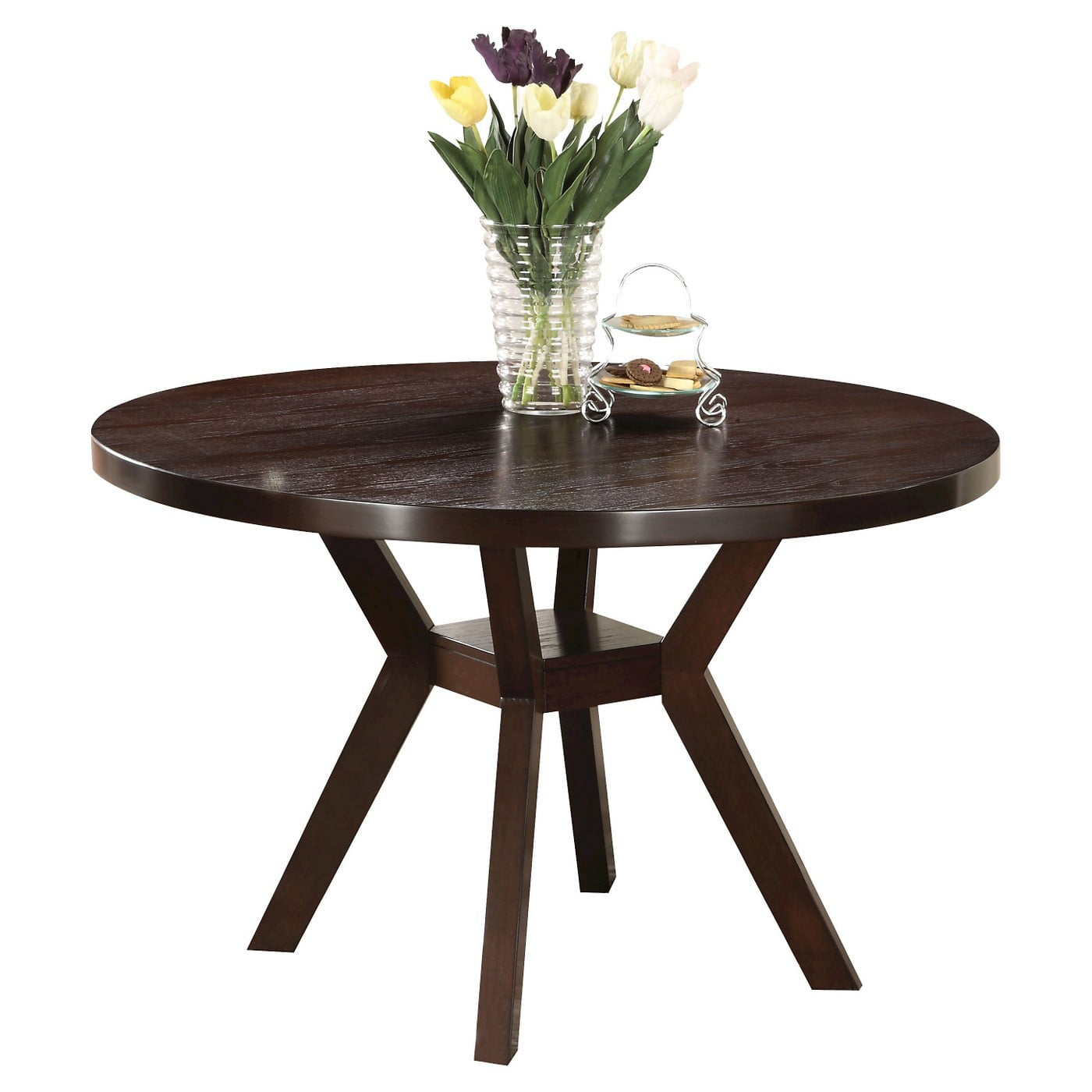 ACME Drake Dining Table, Espresso - Walmart.com