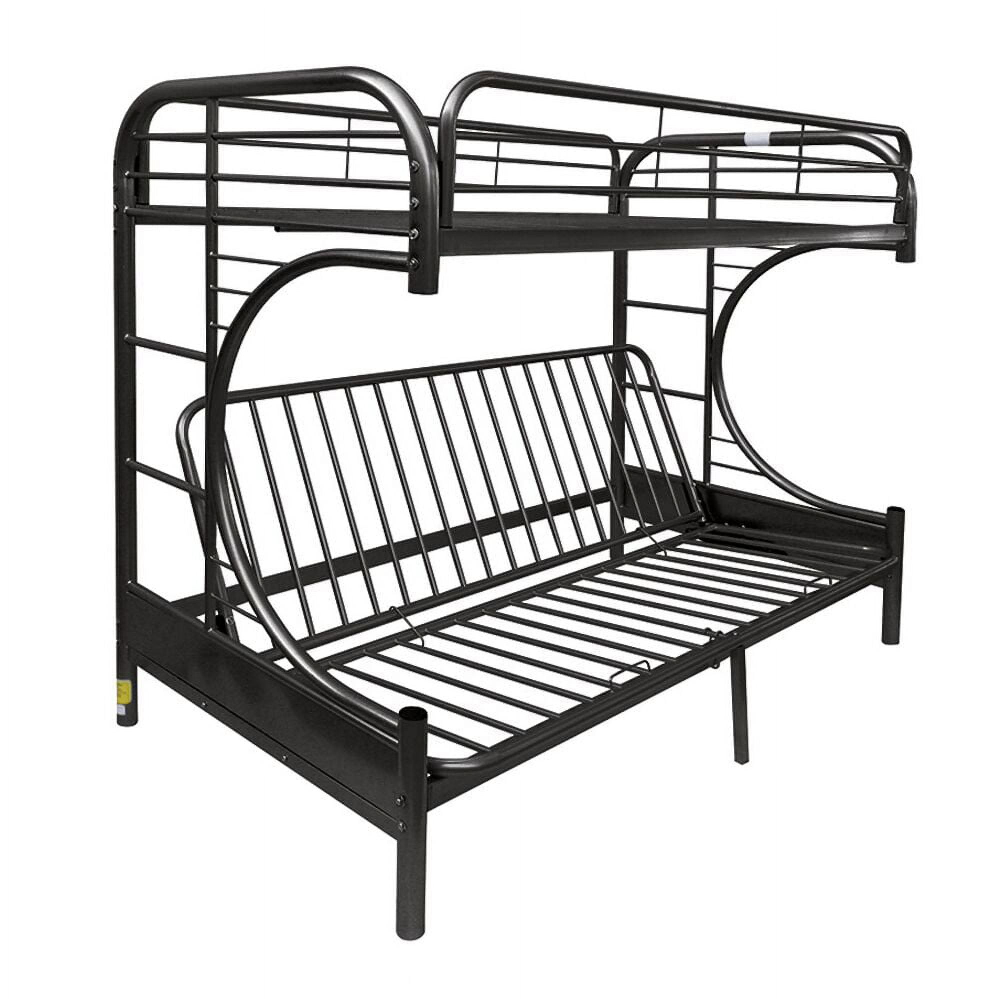 ACME Eclipse Twin/Full/Futon Bunk Bed in Black - Walmart.com
