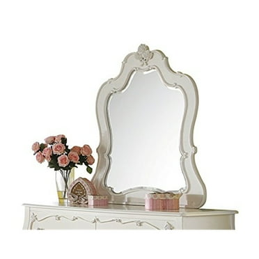 ACME Versailles Mirror - Antique Platinum - Walmart.com