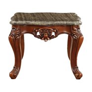 ACME Amado Rectangular 2-Drawer Wooden End Table with Open Shelf in ...
