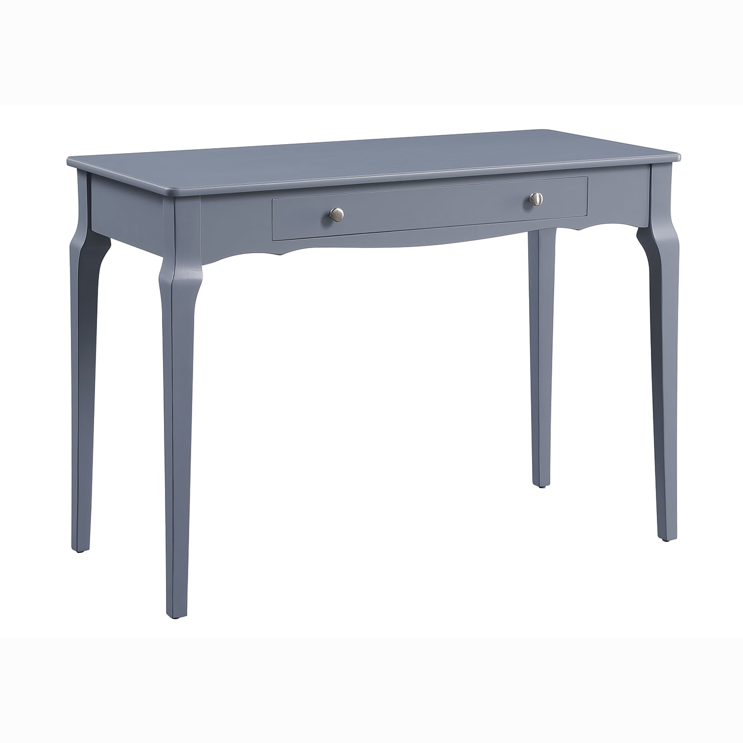 Writing Desk, Gray Finish - Walmart.com