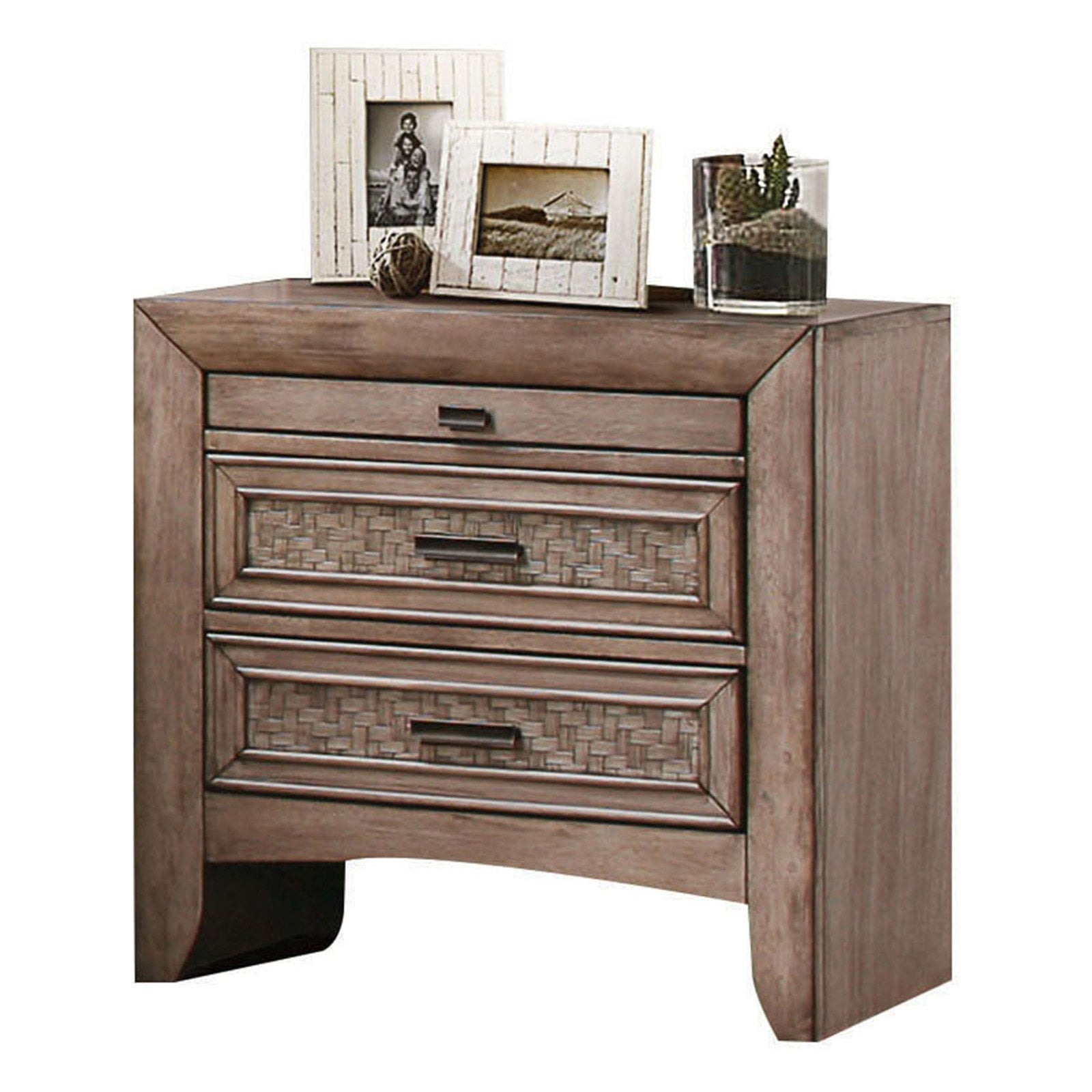 Acme Furniture Ireton Caramel Nightstand - Walmart.com