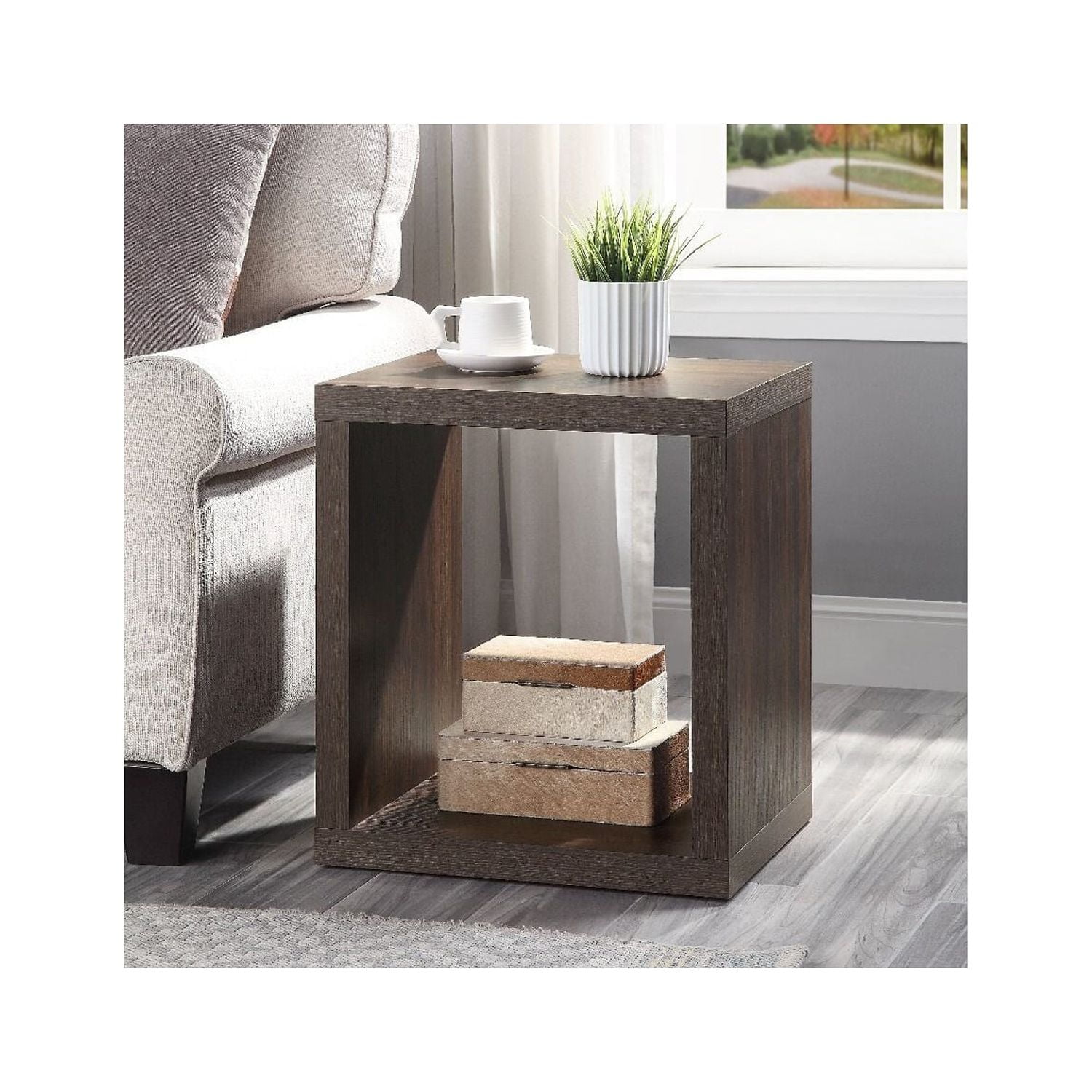 ACME Harel Modern Storage Living Room Furniture, Modular Accent Cabinet ...